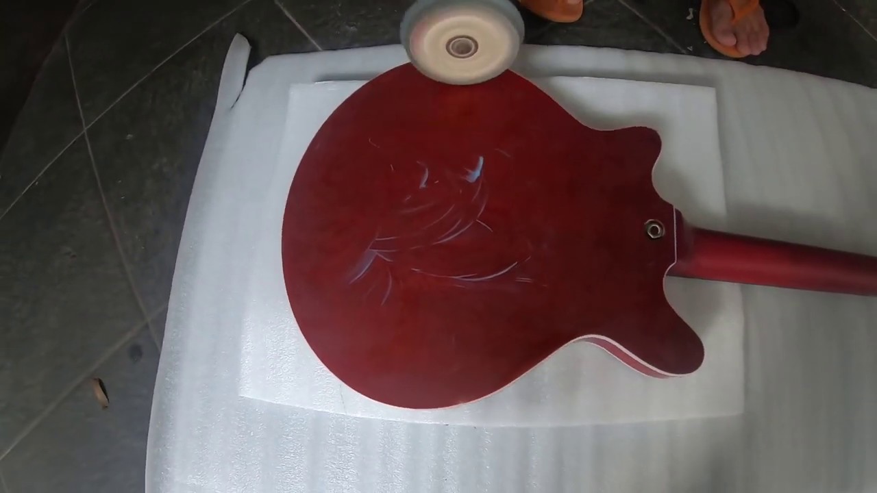 The Making of Brian May's Red Special Guitar (Part 6) - YouTube