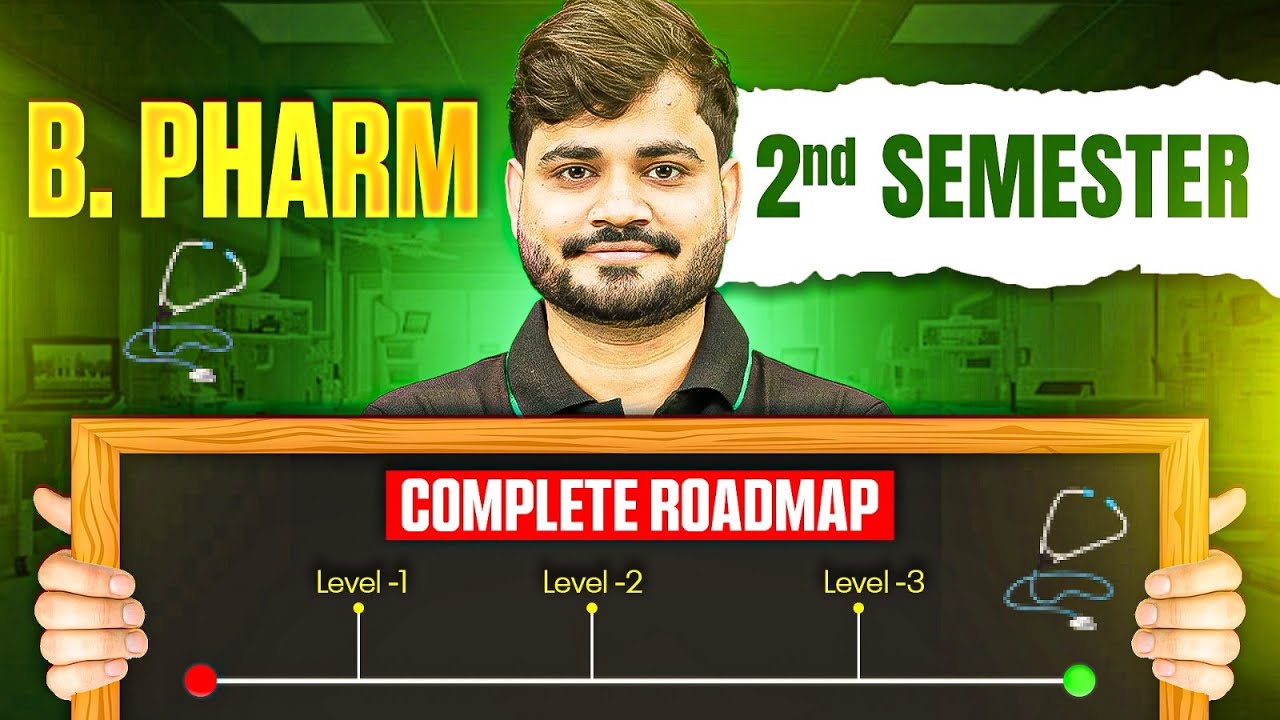 B Pharm 2nd Semester Complete Roadmap | B Pharm Smart Study Strategy 🔥 ...