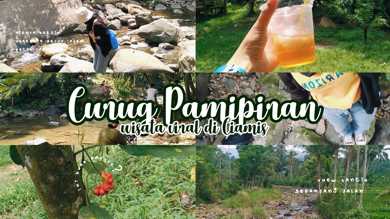 Curug pamipiran || Wisata Viral Ciamis 🌿 - YouTube