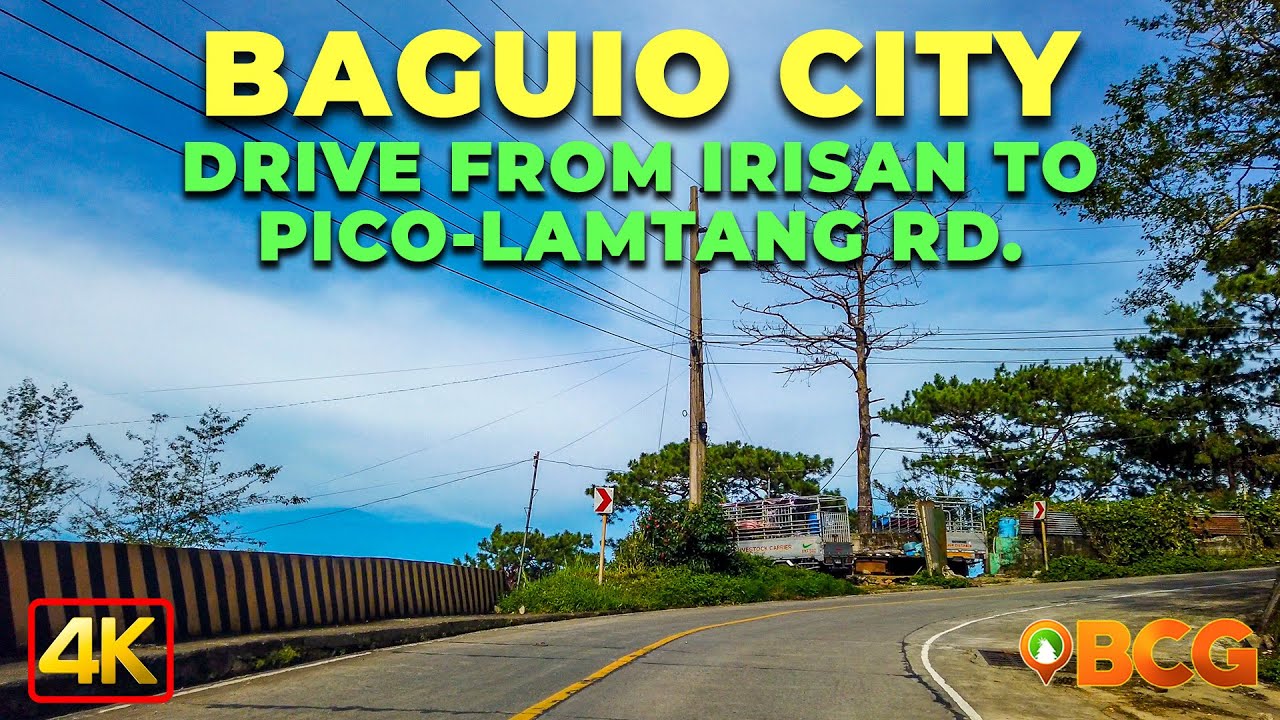 Baguio to La Trinidad via Pico Lamtang Rd - YouTube