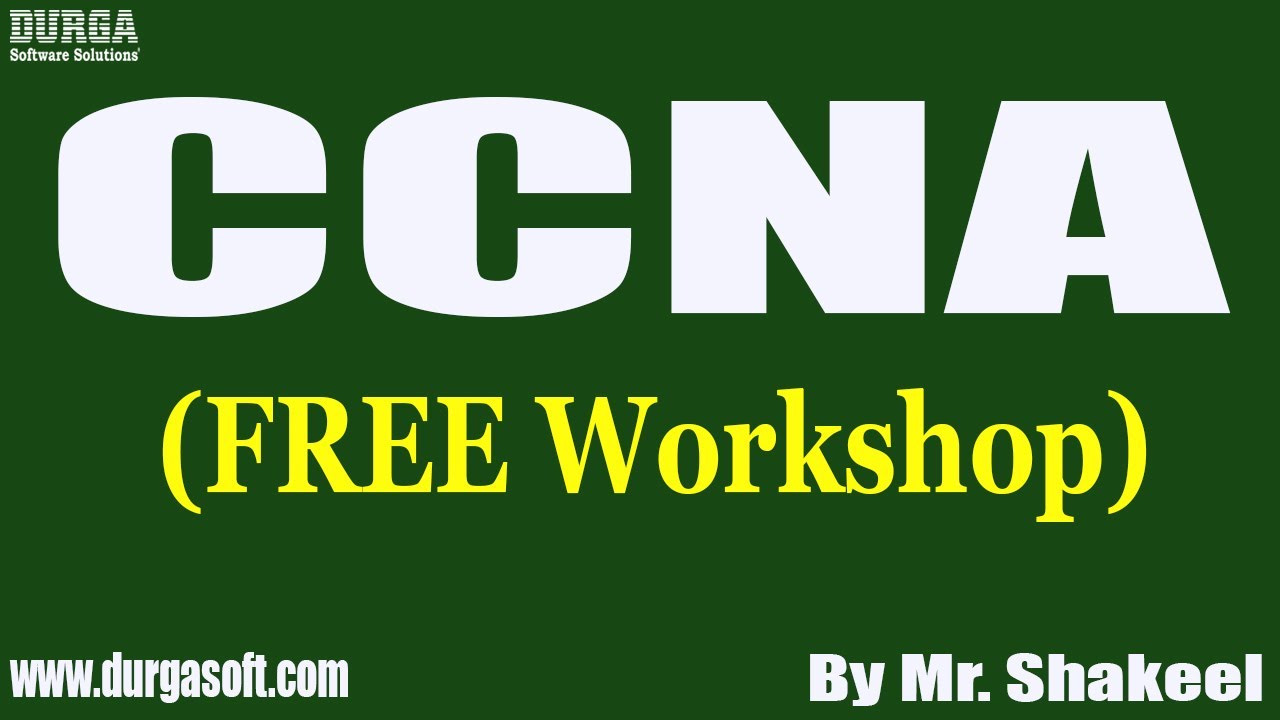 CCNA (FREE Workshop) tutorials || by Mr. Shakeel On 13-03-2021 @10AM - YouTube