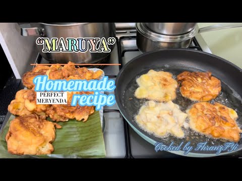 HOW TO COOK “MARUYA” | PERFECT FOR MERYENDA | Easy To Cook 👩‍🍳 - YouTube