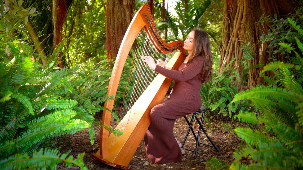 Calming Prayer I 1 Hour of Harp Music I Sarah Bhalla - YouTube