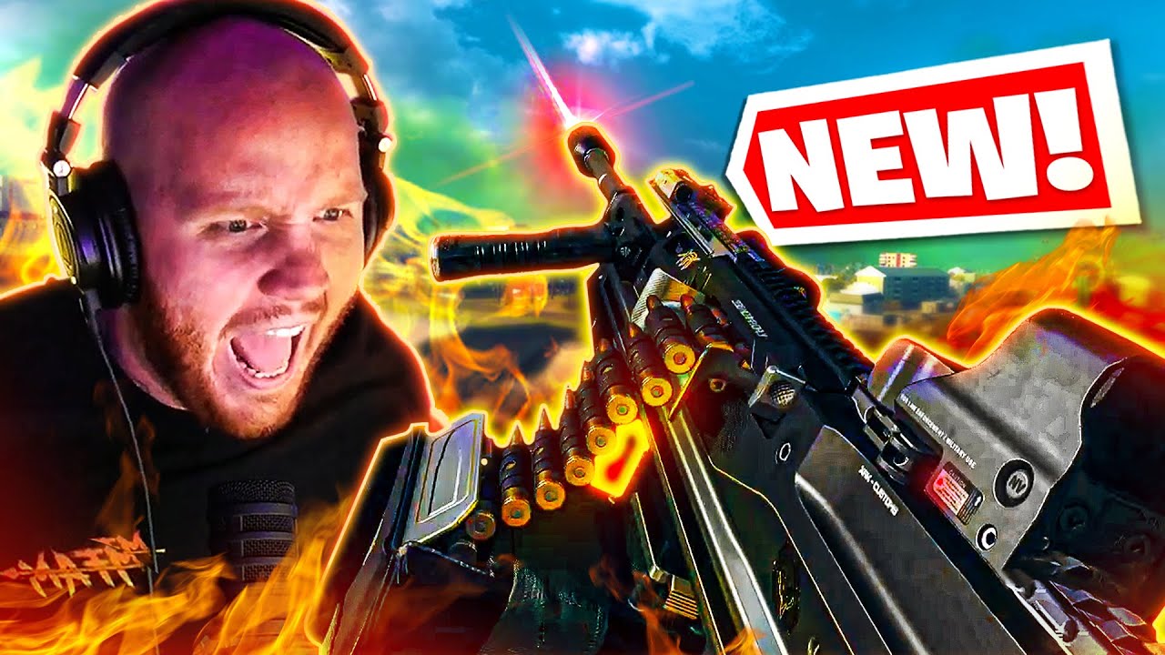 TRYING THE NEW RAAL LMG IN WARZONE! - YouTube