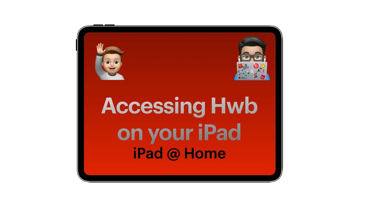 Hwb Tips: How to access Hwb on your iPad. (iPad @Home Tutorials) - YouTube