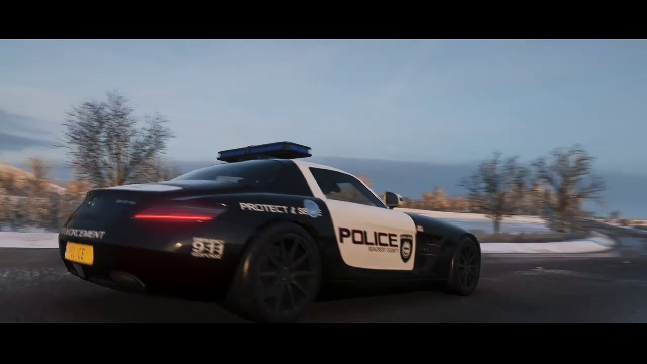 Forza police chase(read description) - YouTube