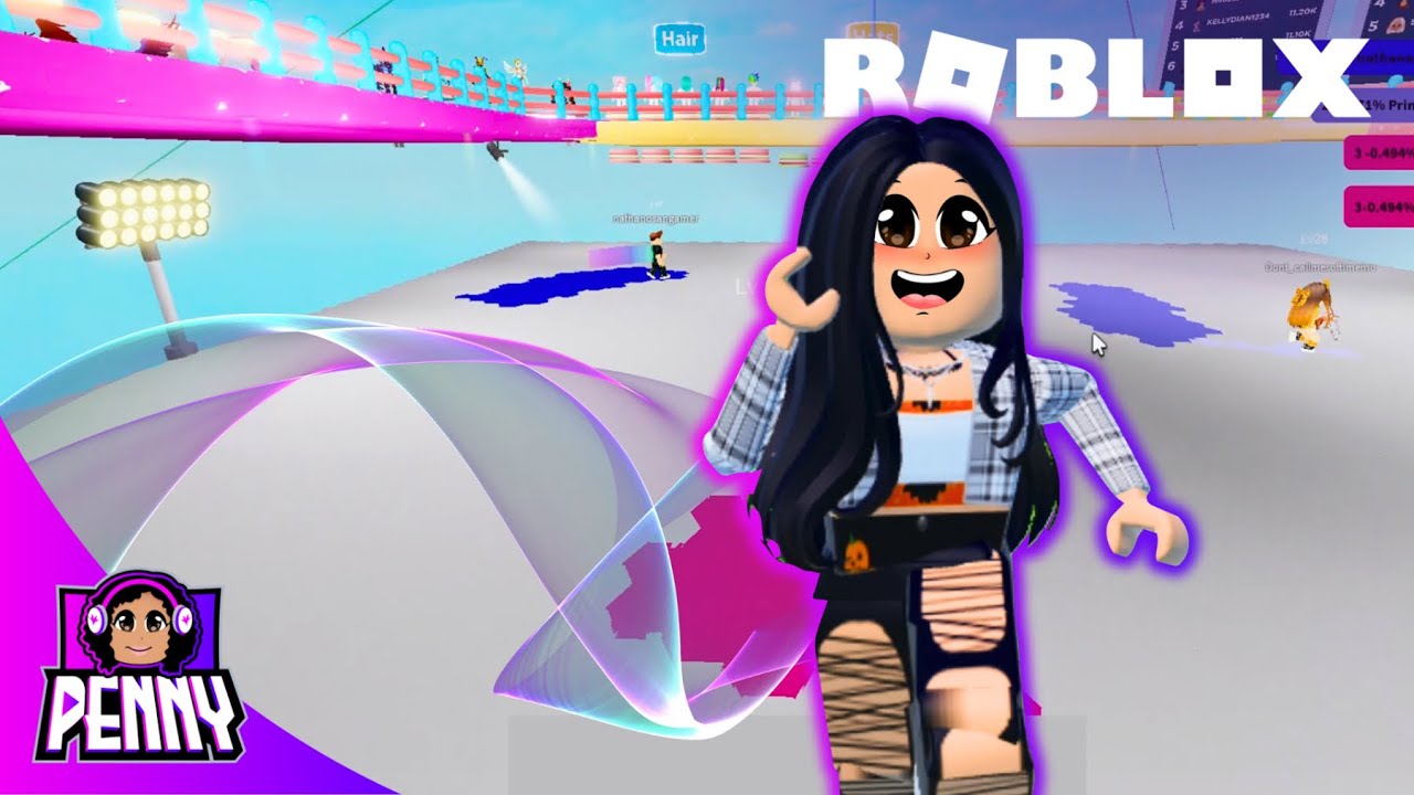 Color Run With a Rainbow Trail | Roblox: Color Run - YouTube