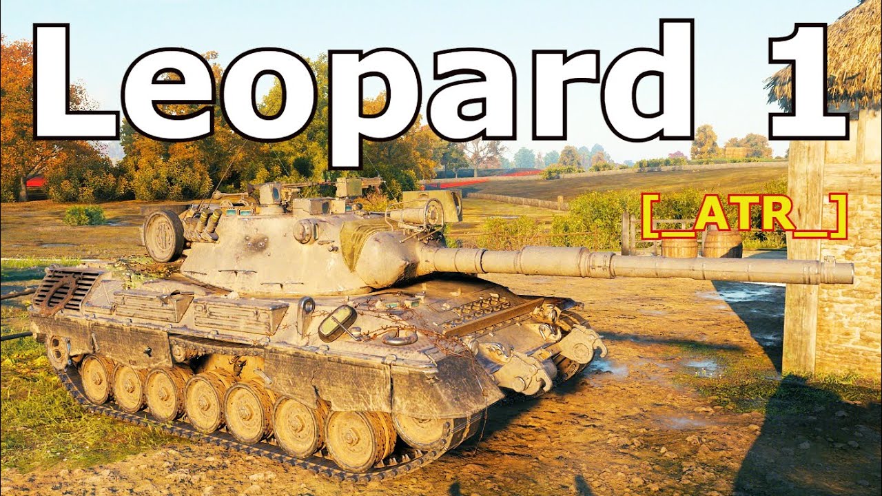 World of Tanks Leopard 1 - 5 Kills 10,5K Damage - YouTube