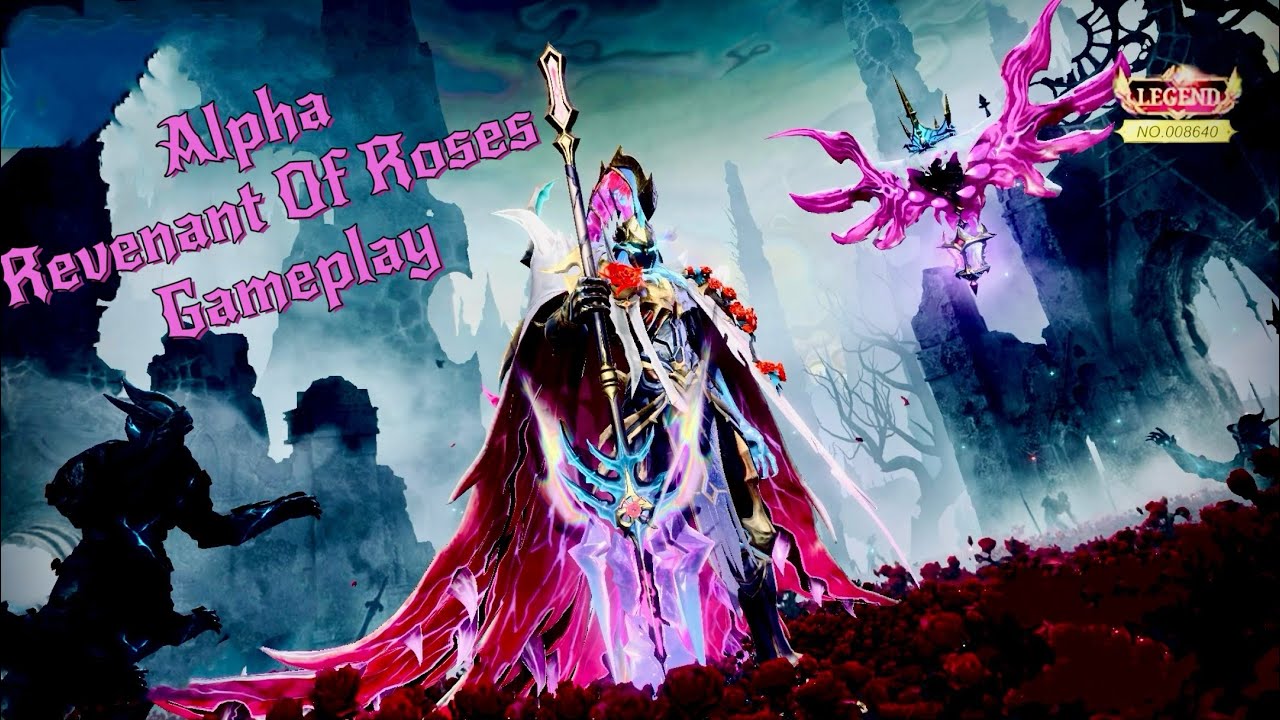 ALPHA NEW LEGEND SKIN “REVENANT OF ROSES” IS FINALLY HERE!!! | 10 KILLS ...