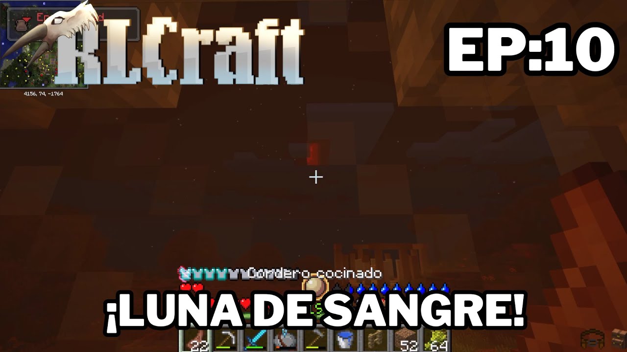 RL CRAFT EP:10 MI PRIMERA BLOOD MOON - YouTube