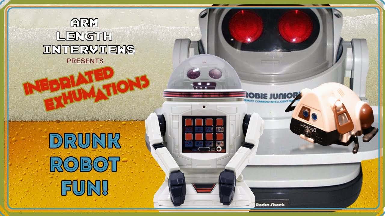 Unboxing old tech drunk. Robots! - YouTube