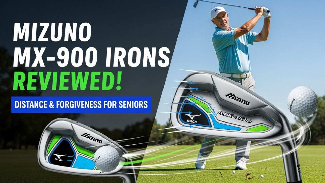 Mizuno MX-900 Game Improvement Irons Review for Senior Golfers - YouTube