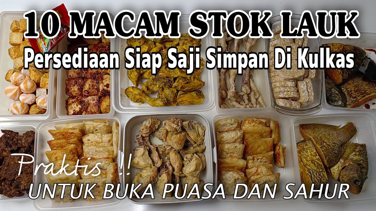 10 Macam Stok Lauk Frozen Praktis Untuk Menu Sahur Dan Berbuka Puasa |# ...