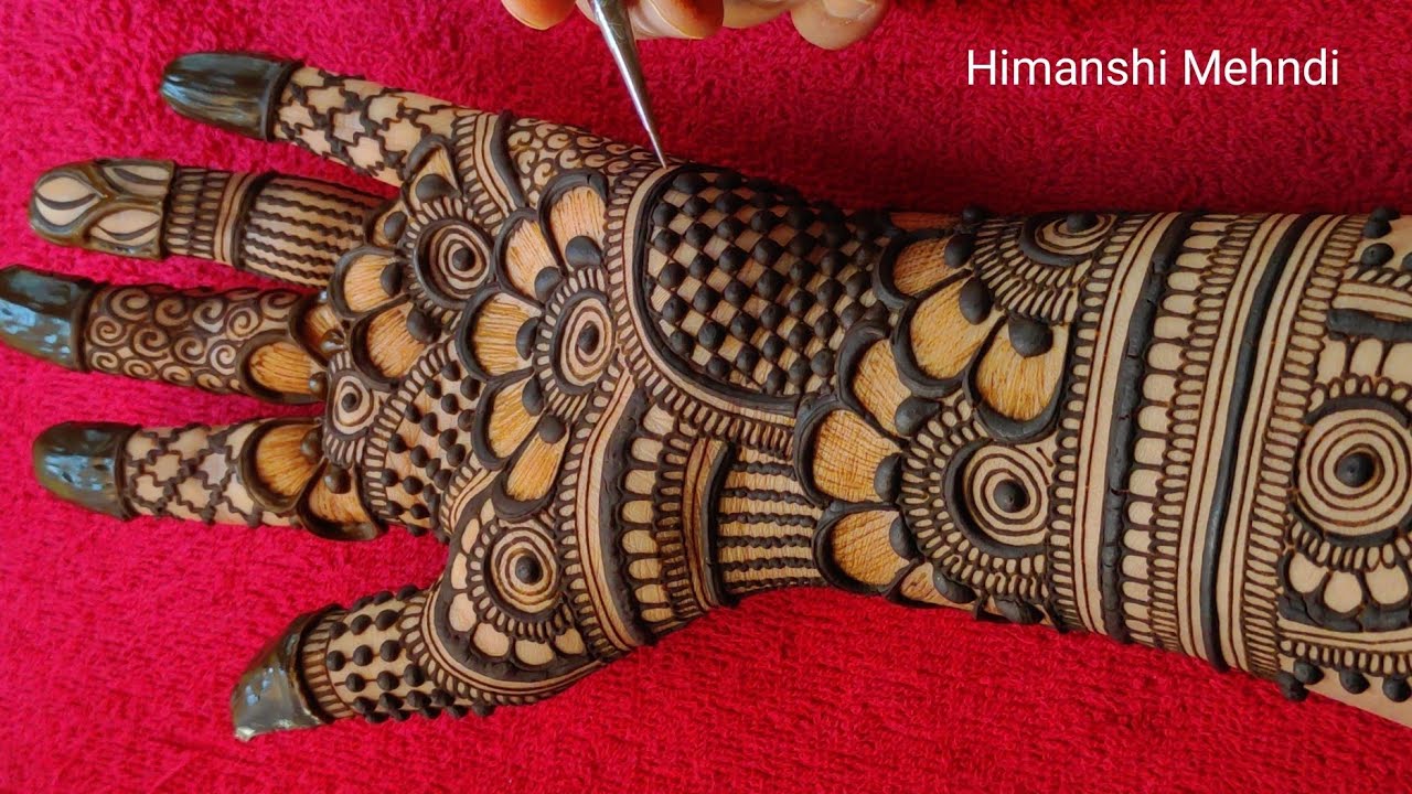 Diwali 24 special mehndi designs full hand | mehandi ka design | mehndi ...