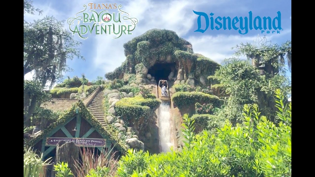 Tiana's Bayou Adventure Disneyland Log Flume Ride 2025 4K POV 2 - YouTube