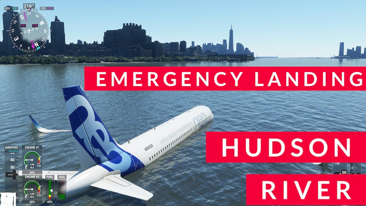 MS Flight Simulator : SULLY / US-Airways-Flight 1549 - YouTube