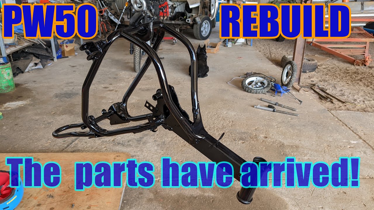 Yamaha PW50 rebuild by young mechanics Part 3 - YouTube