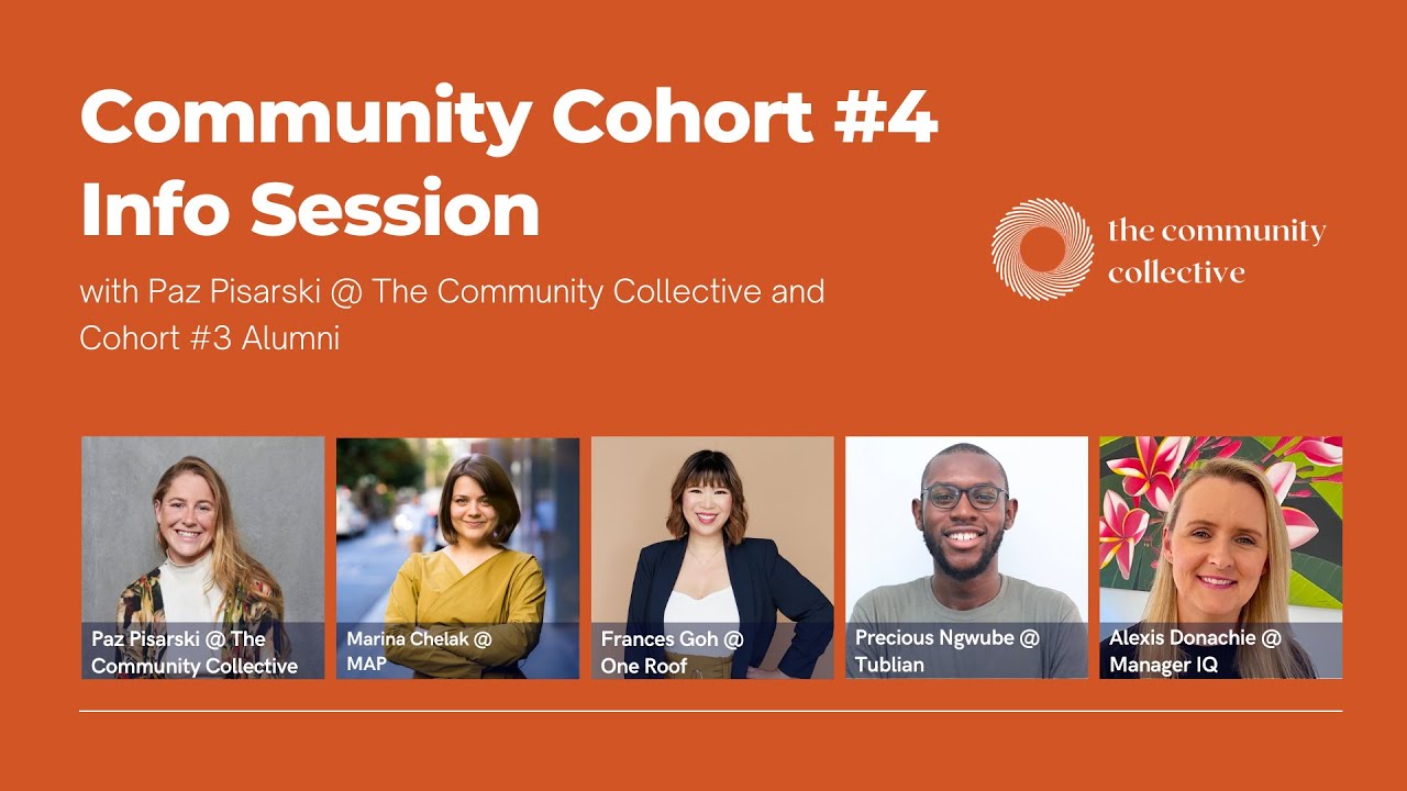 Cohort #4 Info Session - YouTube