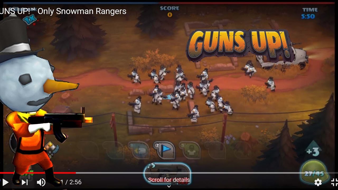 GUNS UP!™ Only Snowman Rangers - YouTube