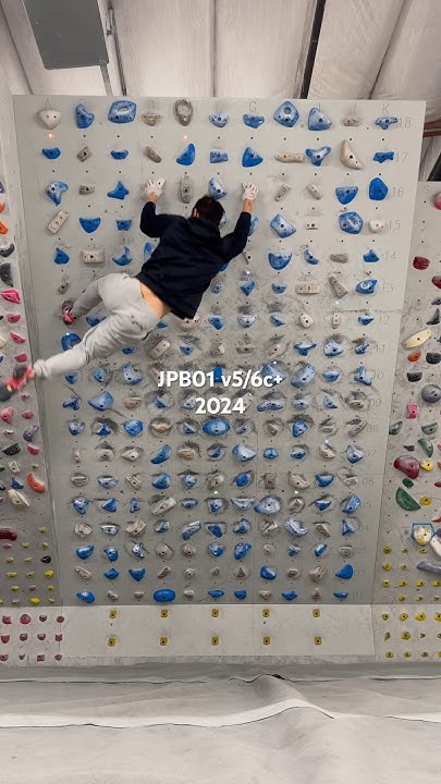 JPB01 v5/6c+: moonboard 2024 benchmark - YouTube