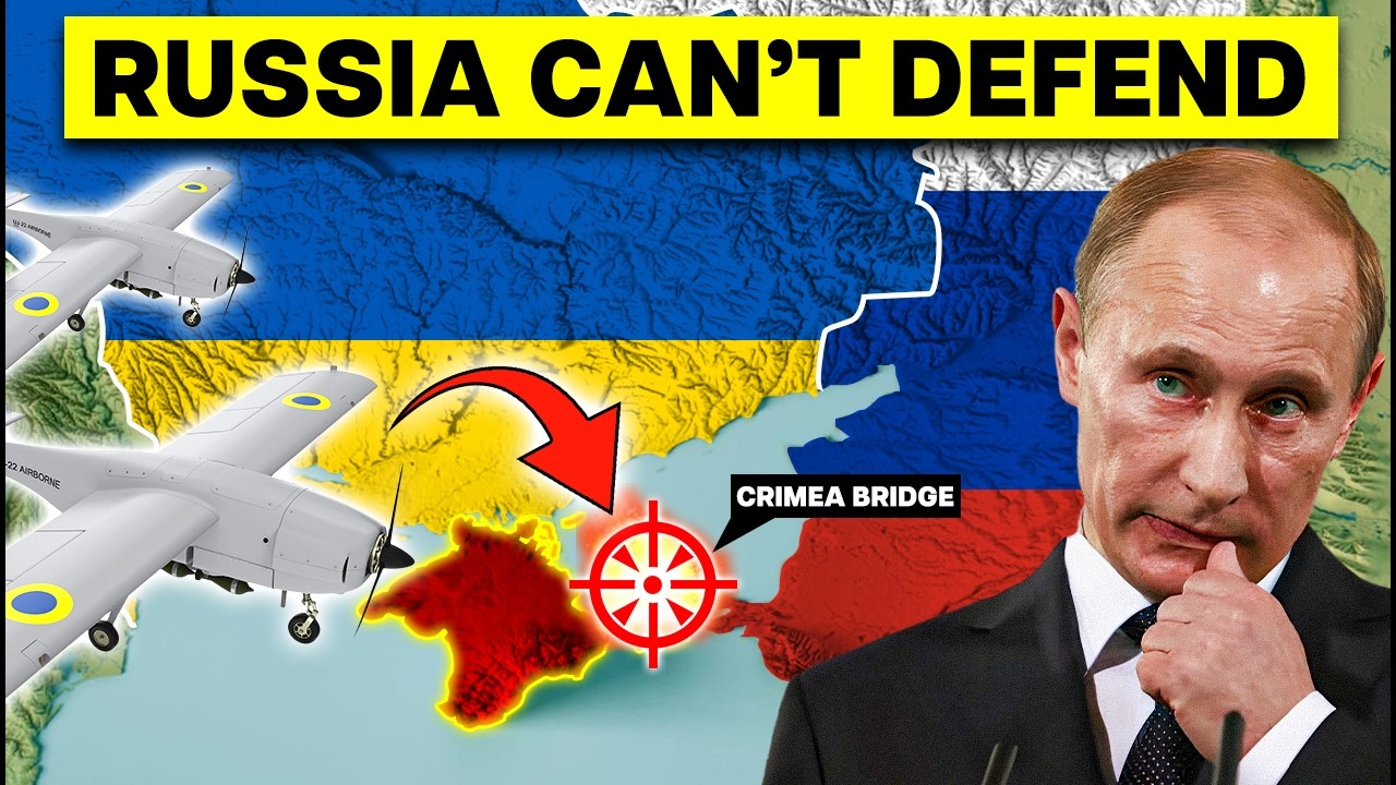 Kerch Bridge TARGETED : Russia's Countdown to COLLAPSE Begins! - YouTube