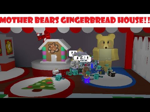 Completing Mother Bears Gingerbread House Quest In Bee Swarm Simulator ...