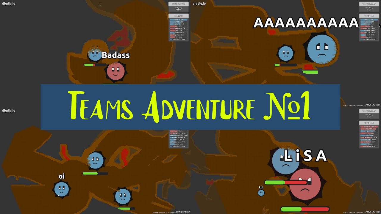 DigDig.io | Teams Adventure №1 [Digger 100k+] - YouTube