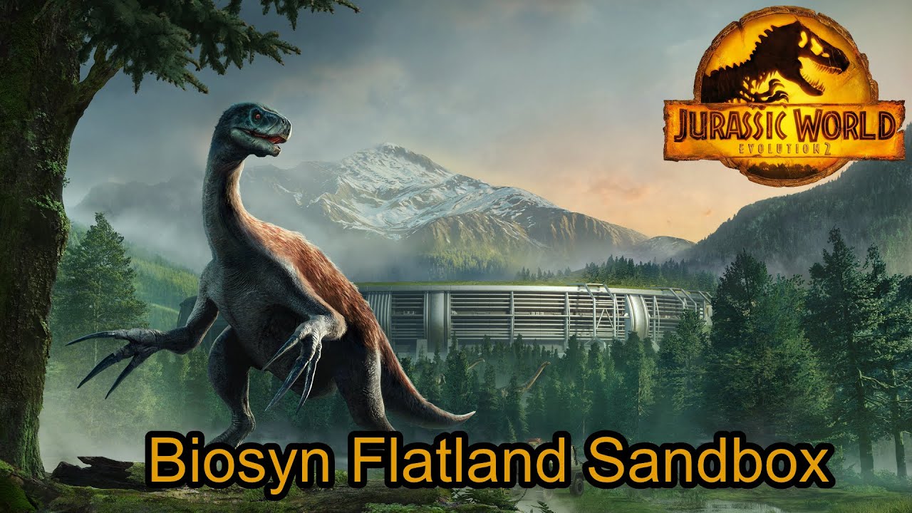 Jurassic World Evolution 2 Biosyn Flatland Sandbox Part 5 - YouTube
