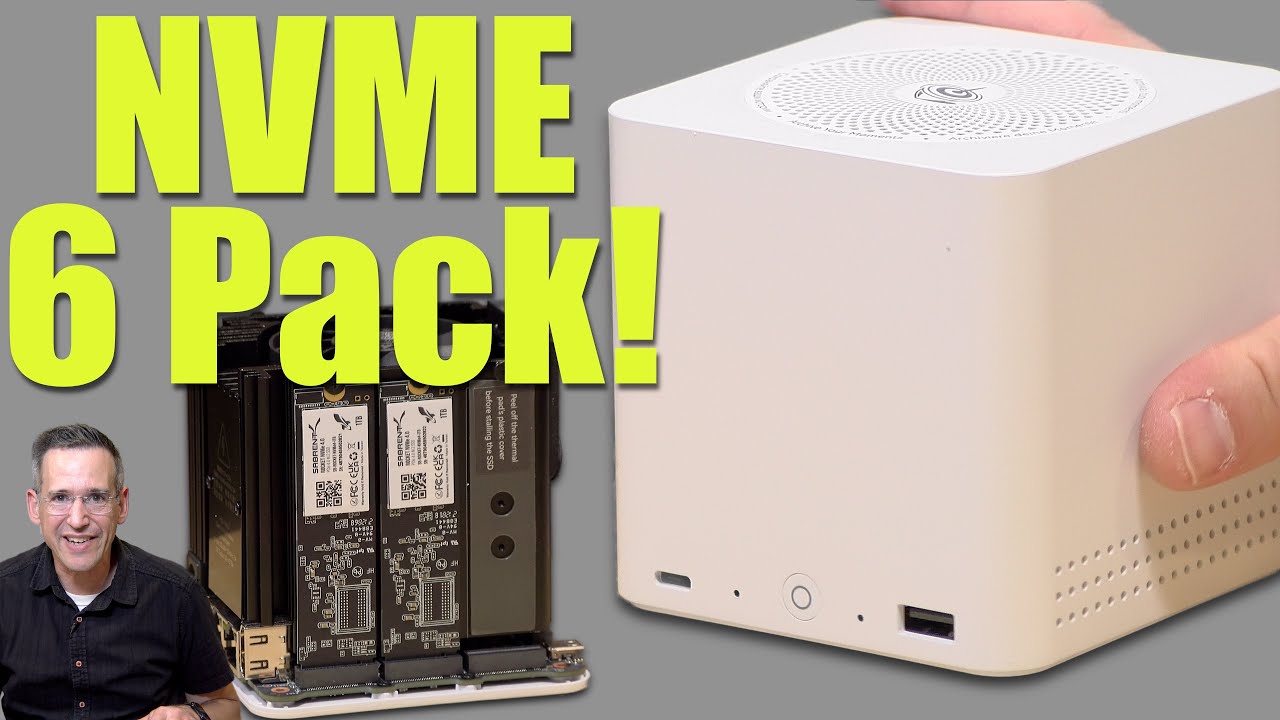 Beelink ME Mini NAS / Server Review - Six NVME Slots for Compact ...