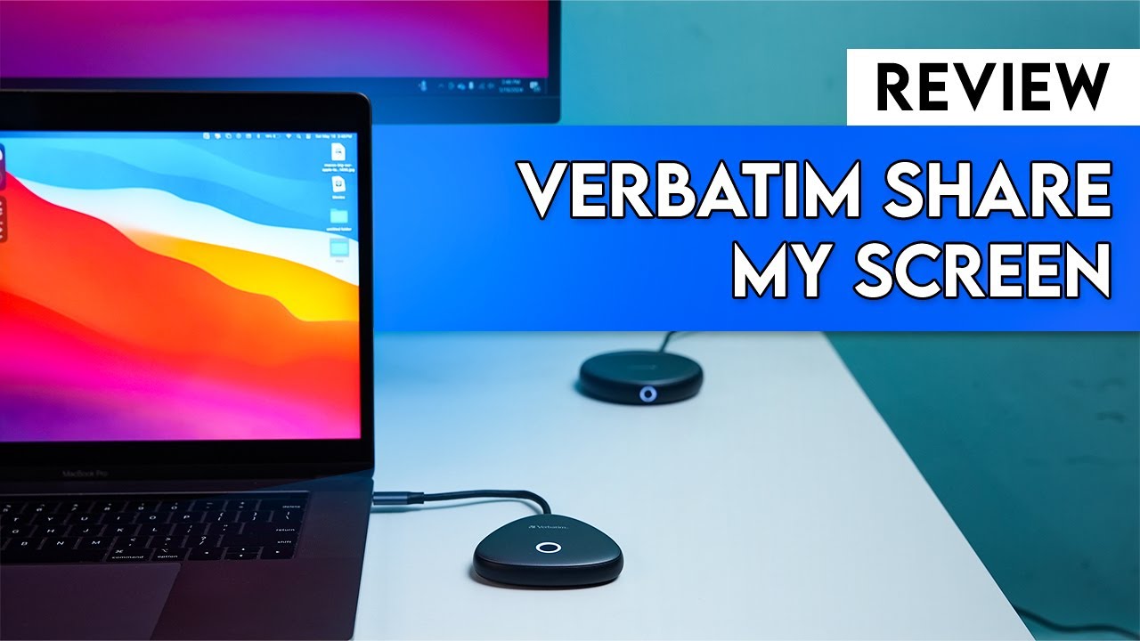 Verbatim 4K Share My Screen | Wireless Display Adapter Made Right ...