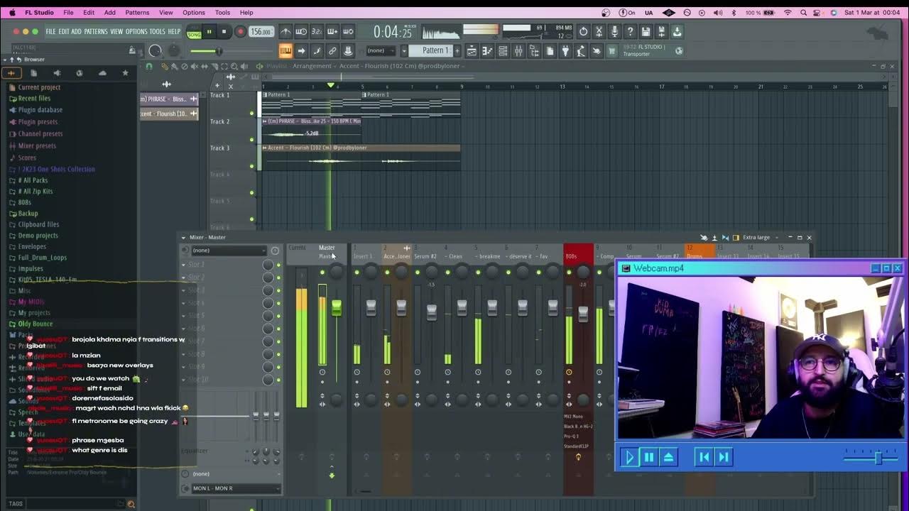 OldyGotTheSound making Rage / HyperPop Type Beat On FL Studio - Full Twitch Stream #CookUp - YouTube