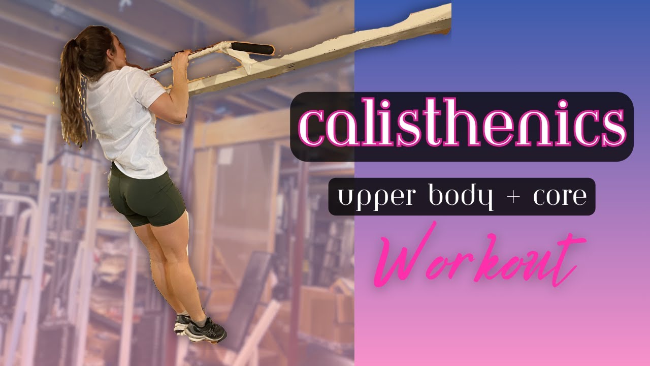 Pull-ups & Upperbody Calisthenics Workout (Beginner/Intermediate Level) - YouTube