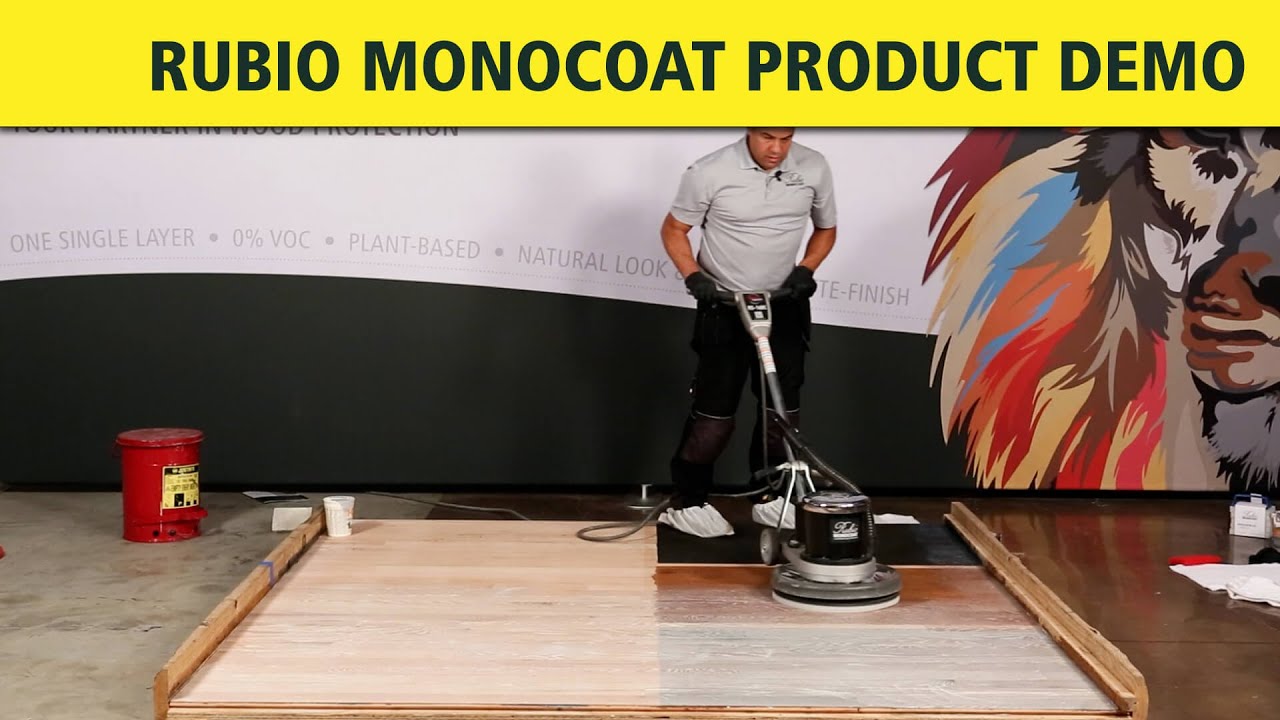 Rubio Monocoat Product Knowledge Demo - YouTube