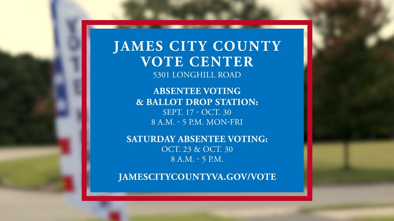 James City County Vote Center (2021 General Elections) - YouTube