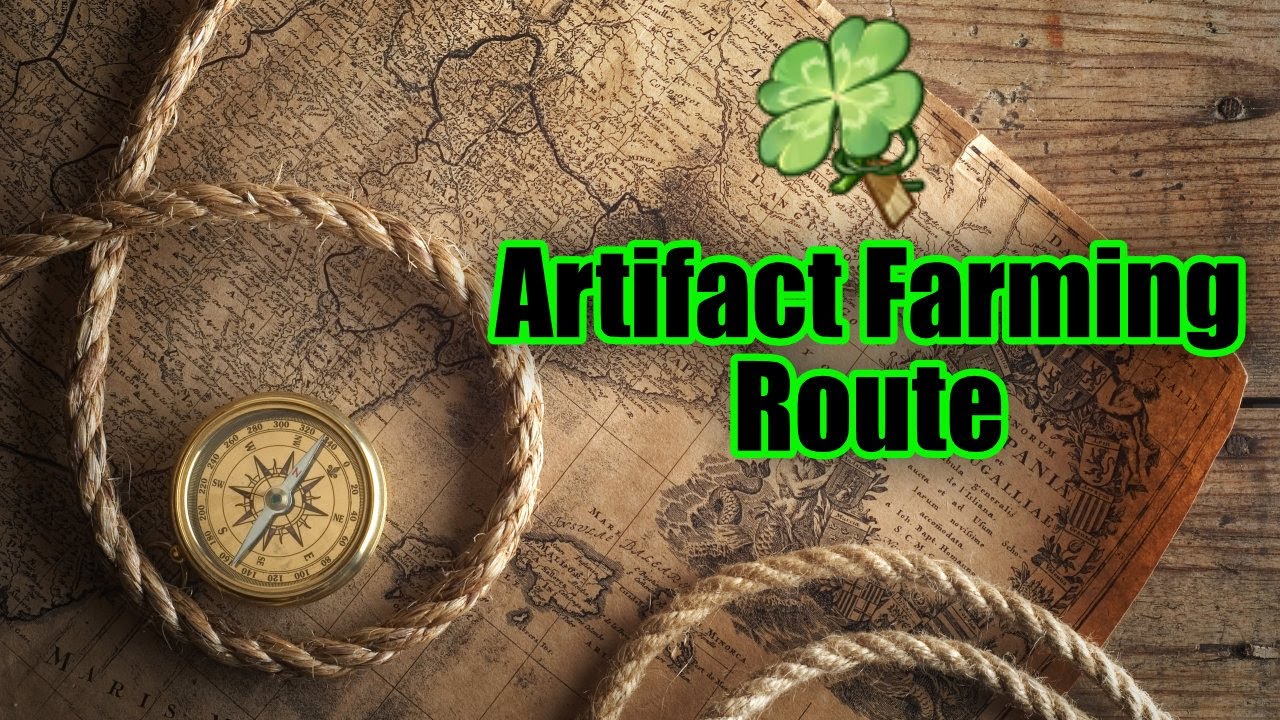 FULL ARTIFACT FODDER FARMING GUIDE - Genshin Impact 2.4 - YouTube