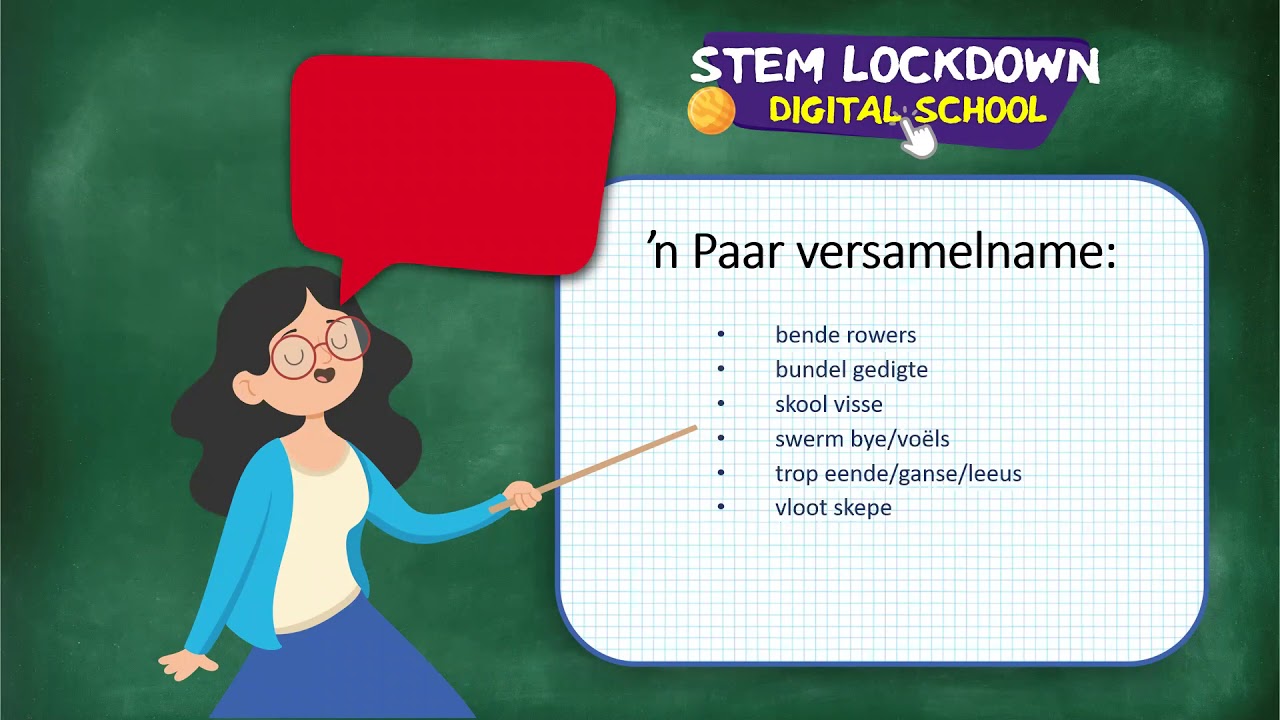 Grade 7 - Afrikaans | 02 July 2020 | Woordsoorte deel 1 - YouTube