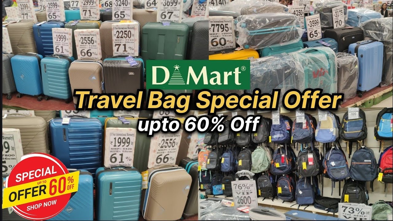 Dmart Affordable Travel Bag l Big Discount🔥 D-Mart lowest price Bag ...