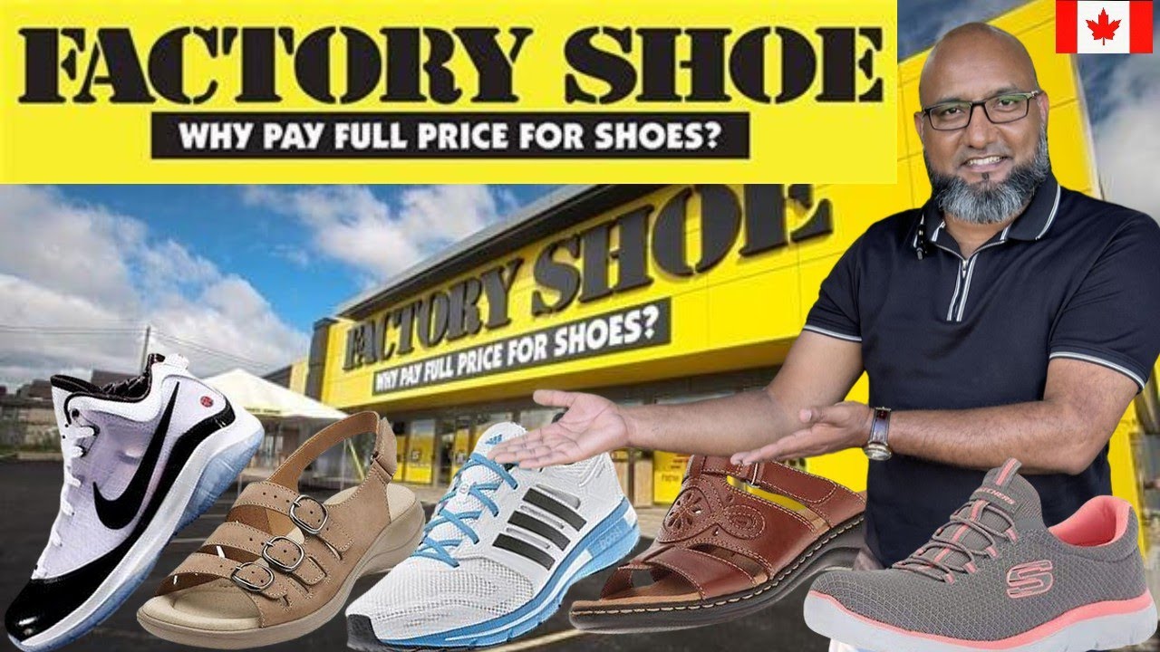 Factory Shoe Mississauga || Brand shoes On 50% || Shoe Sale - YouTube