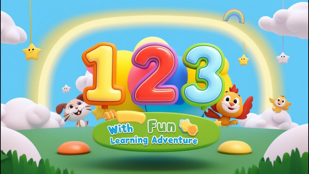 Learn Numbers 1 to 10 with Fun Learning Adventure! - YouTube