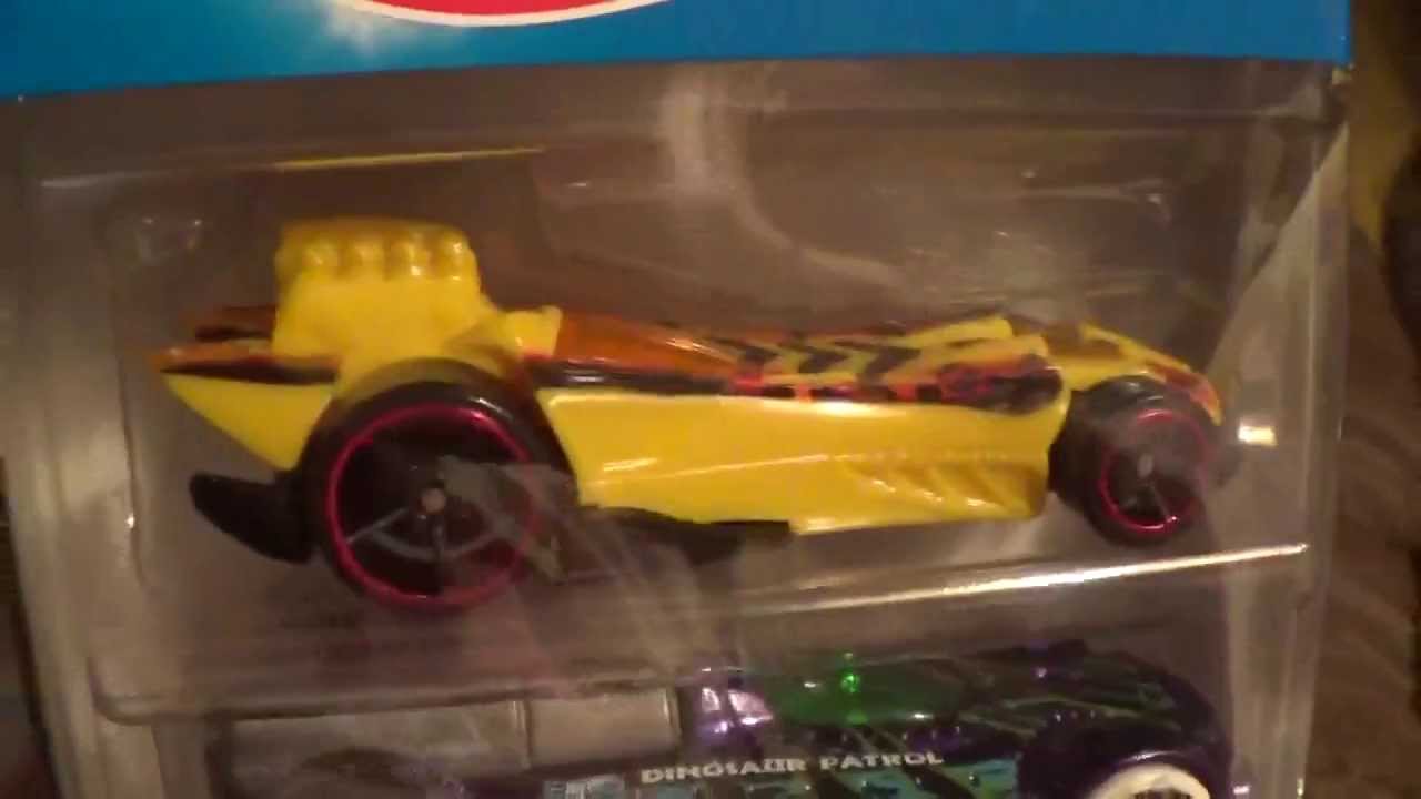 POWER BOMB DINO RIDERS 5 PACK HOT WHEELS - YouTube