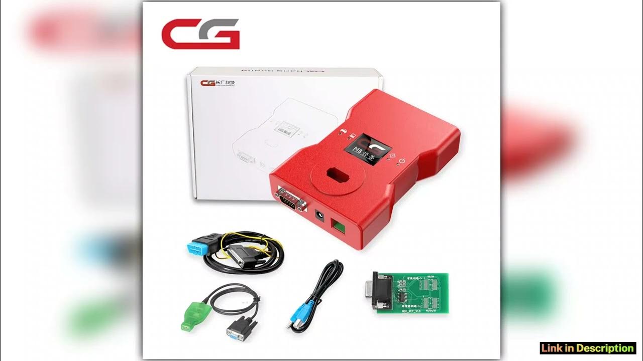 CGDI Prog MB for Benz Key Programmer Reliable Choice - YouTube