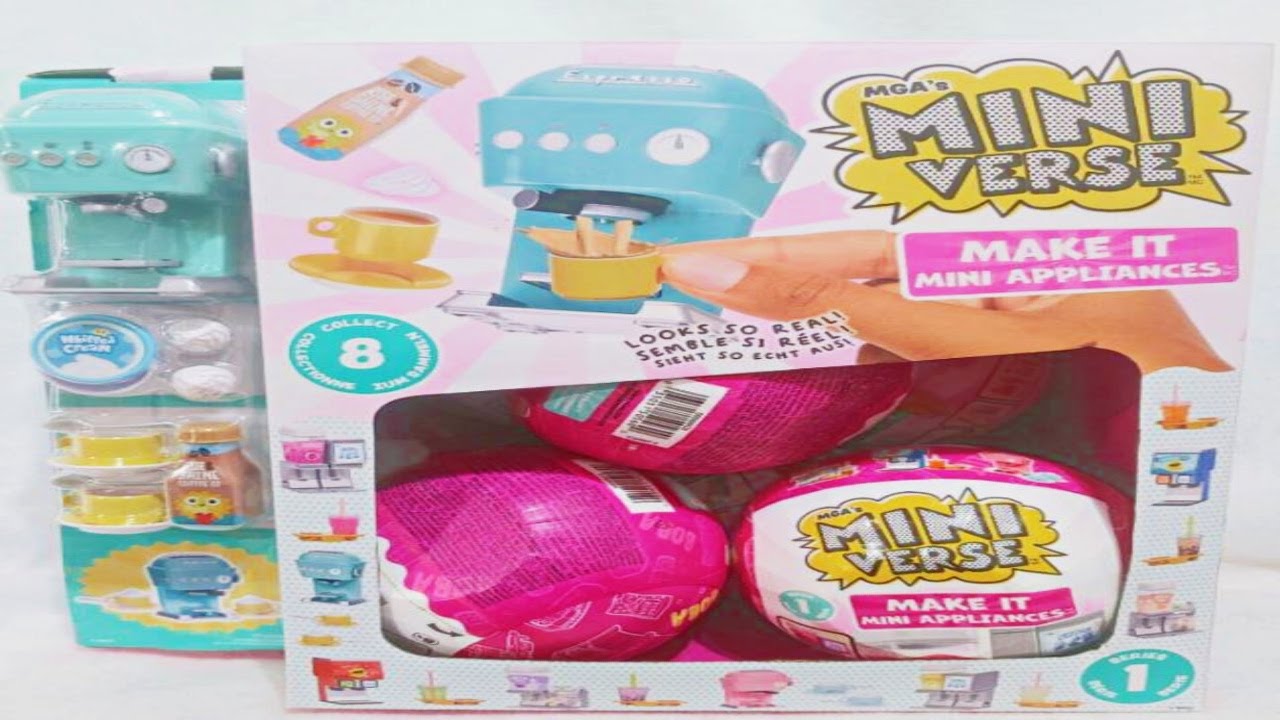 EXCITING Miniverse NEWS - Brand new Make it Mini Appliances!! - YouTube
