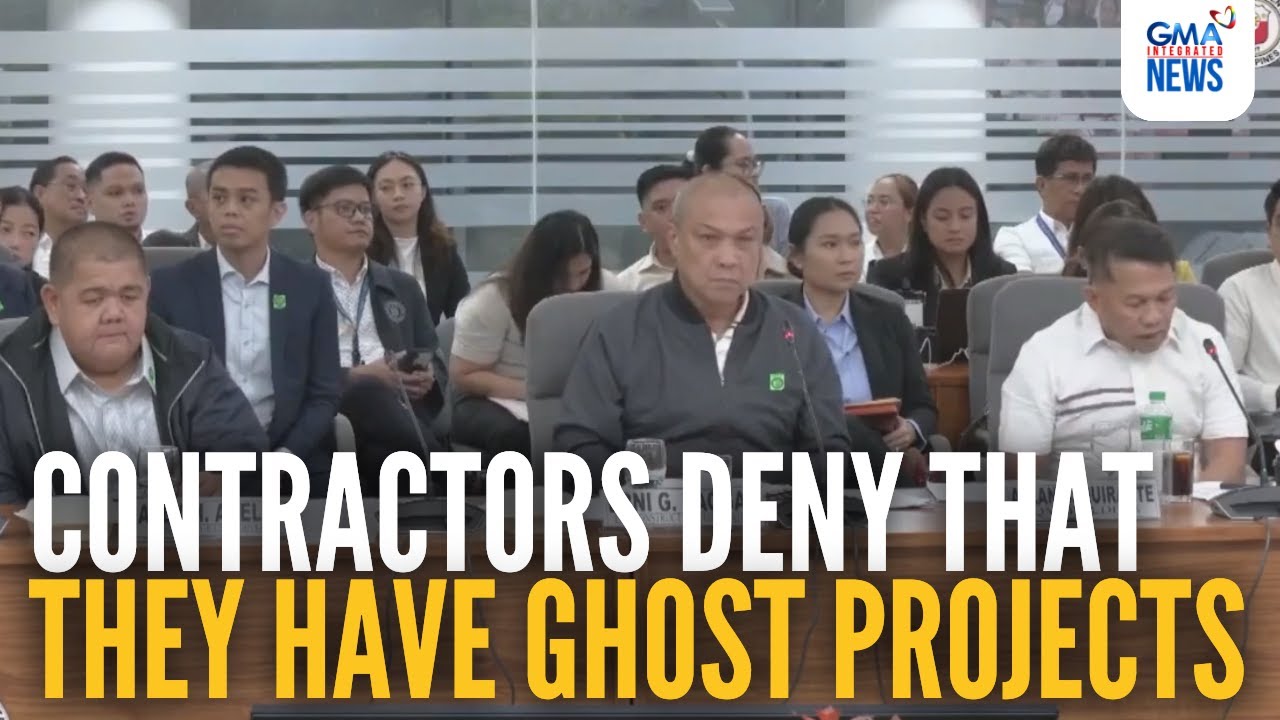Contractors deny that they have ghost projects | GMA Integrated News ...