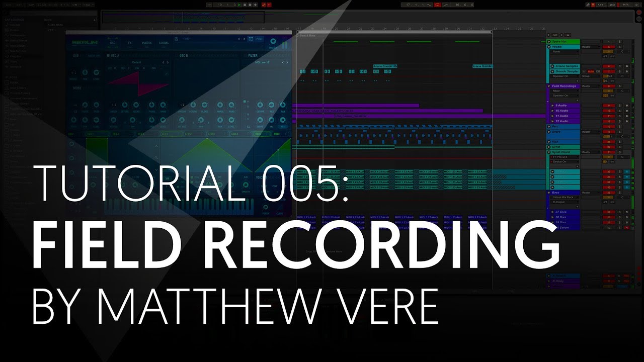 Creative Field Recording Processing Ideas - YouTube