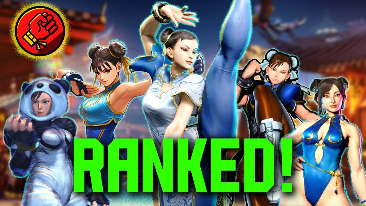 All 38 Chun-Li Costumes Ranked from WORST to BEST! | Street Fighter ...