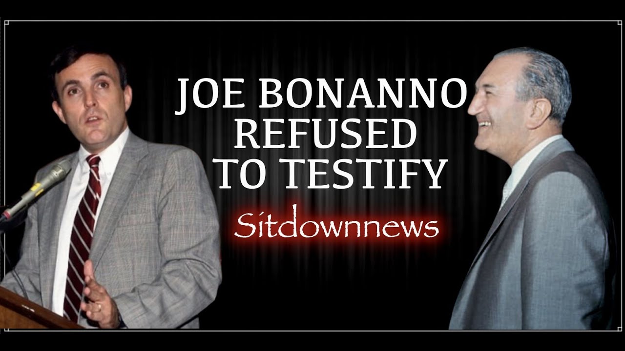 Joe Bonanno's book led to [ the commission case ] - YouTube