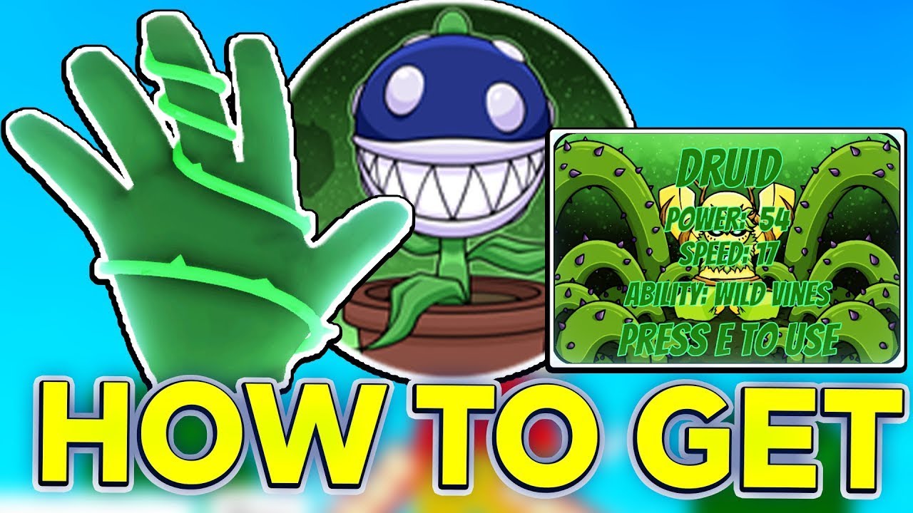 Easiest way to get the Druid glove in Slap Battles - YouTube