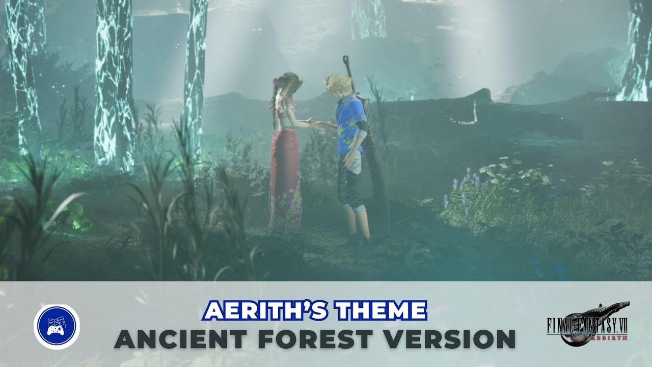 Aerith's Theme (Sleeping Forest Version) with Clerith moment - FF7 ...