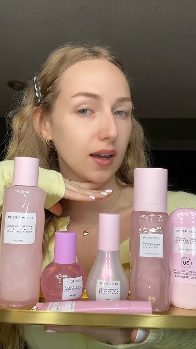 GRWM morning skincare using ⁠@Glowrecipe 💗🌟#glowrecipe #skincare #grwm #morningroutine #glow ...