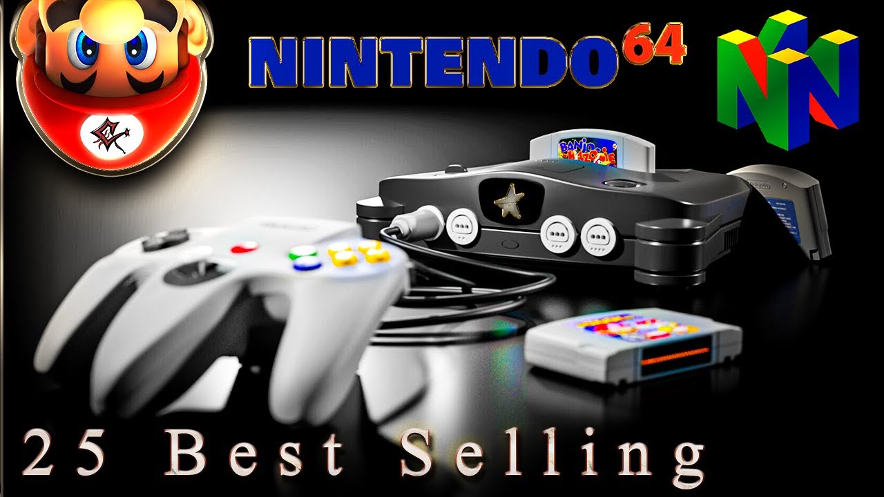📝 THE 25 BEST SELLING VIDEO GAMES ON NINTENDO 64 (N64) 🇬🇧 - YouTube